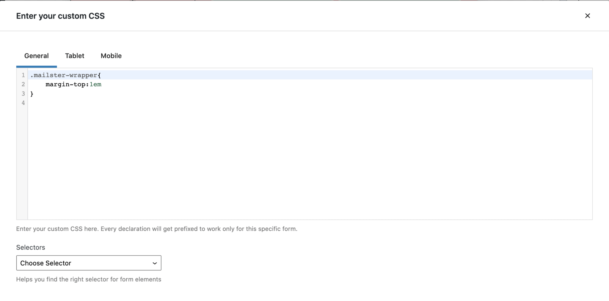 Block Forms - Mailster Knowledge Base