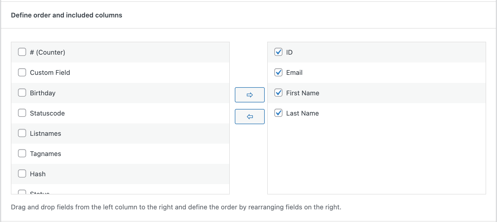 How do I export my subscribers? - Mailster Knowledge Base