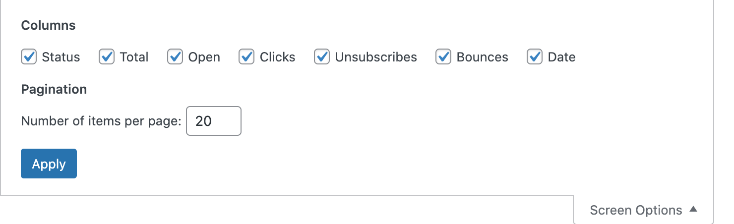 Campaign Overview – Mailster Knowledge Base