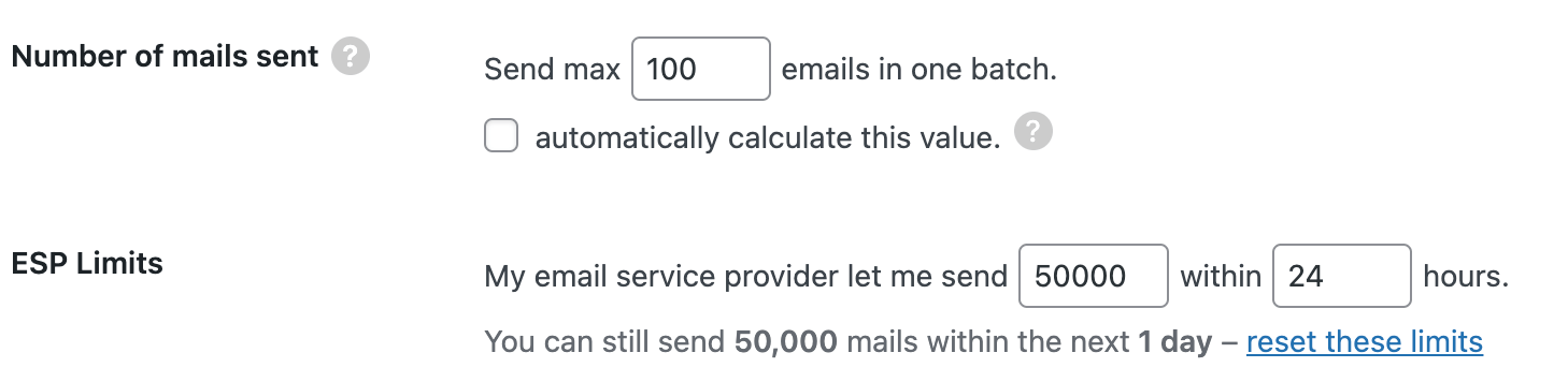 What are my sending limits? - Mailster Knowledge Base