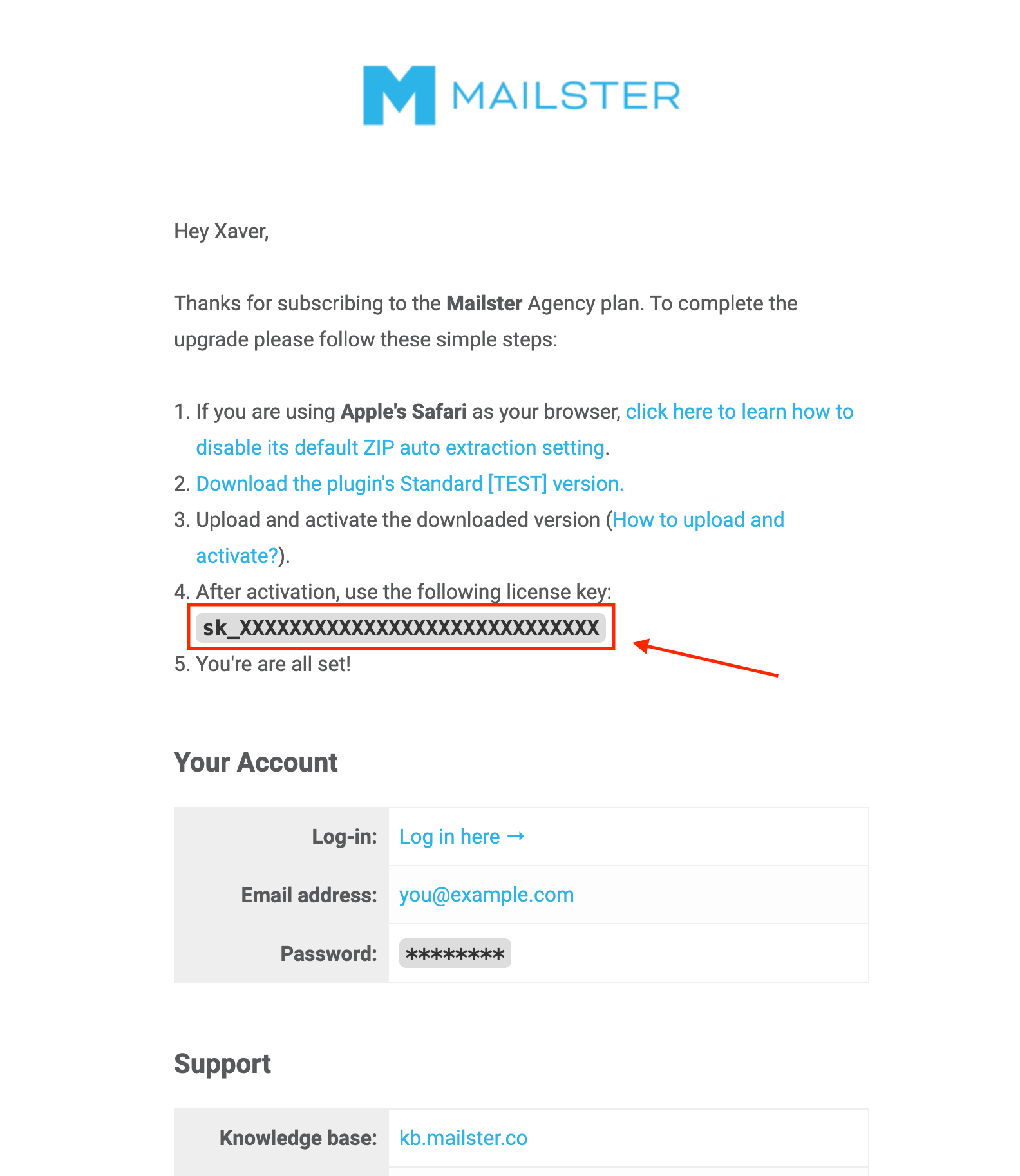How to manage your licenses for Mailster – Mailster Knowledge Base